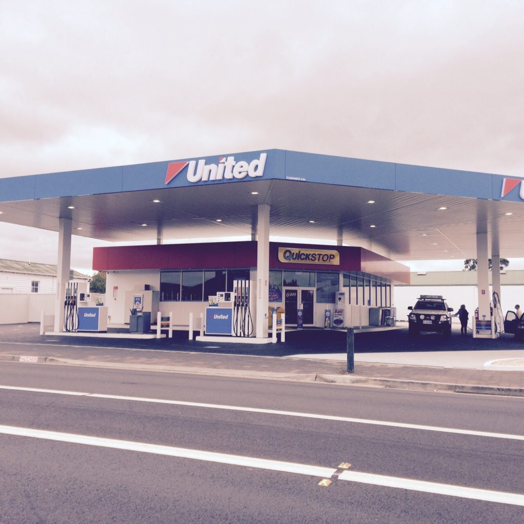 United Service Station Refurbishments | Macquarie Builders